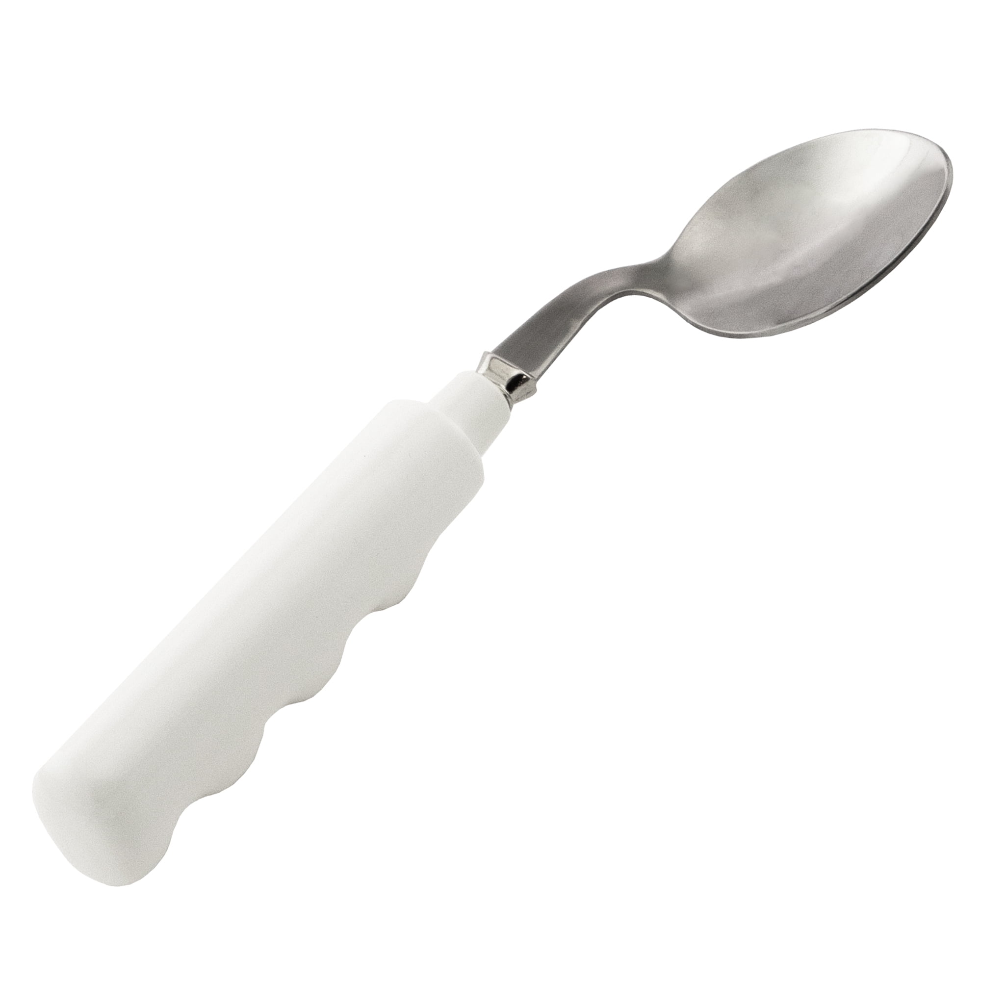 FabLife Comfort Grip Left-Handed Soup Spoon, 3 Oz Adaptive Utensils ...