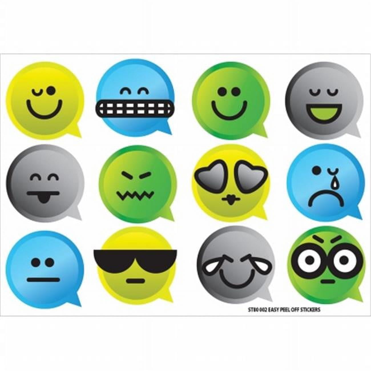 FabScraps ST80002 Number - Teens Vinyl Stickers - Emojis - Walmart.com