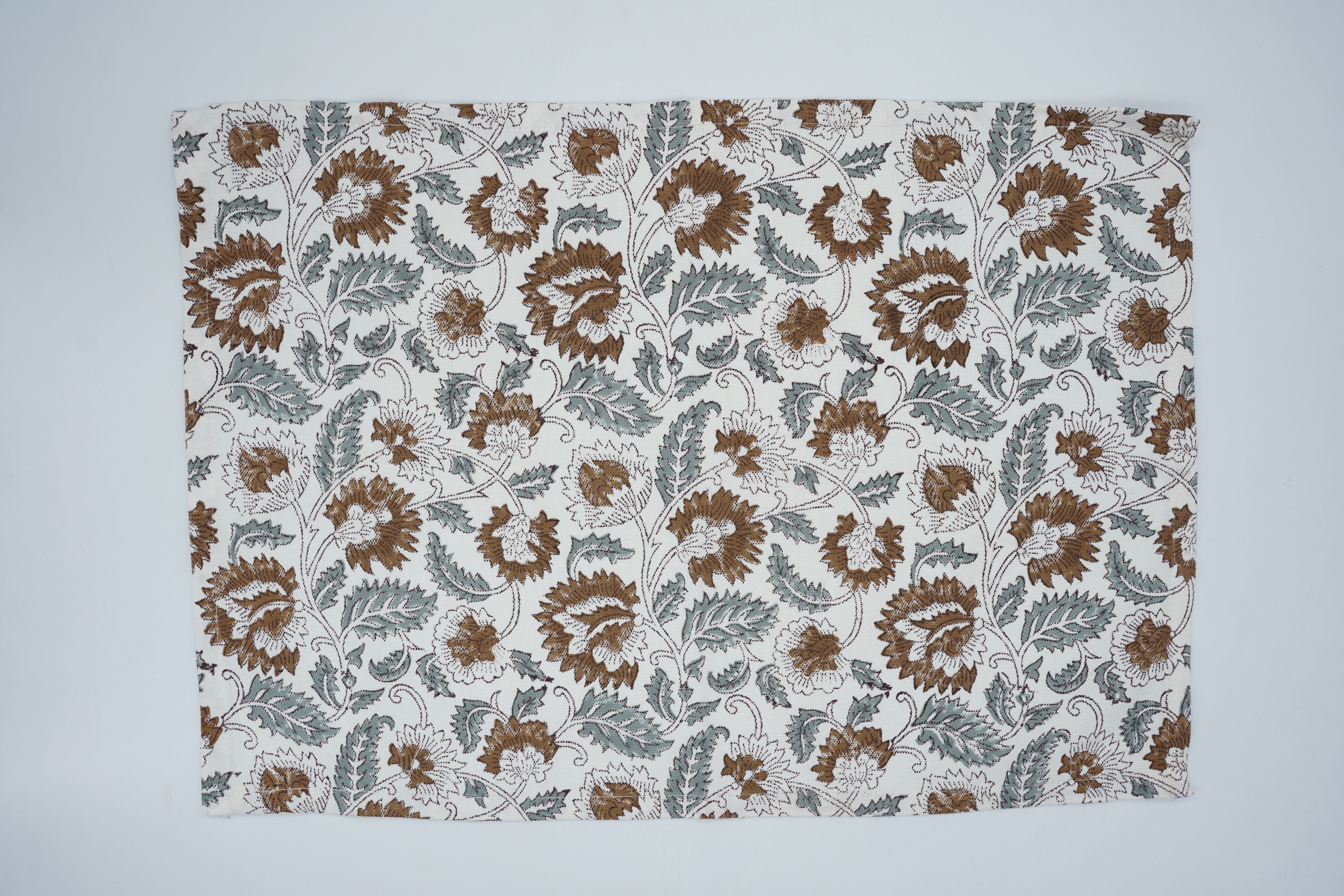 Fabdivine 18X18 Inch Block Print Table Napkin – Perfect for Formal and ...