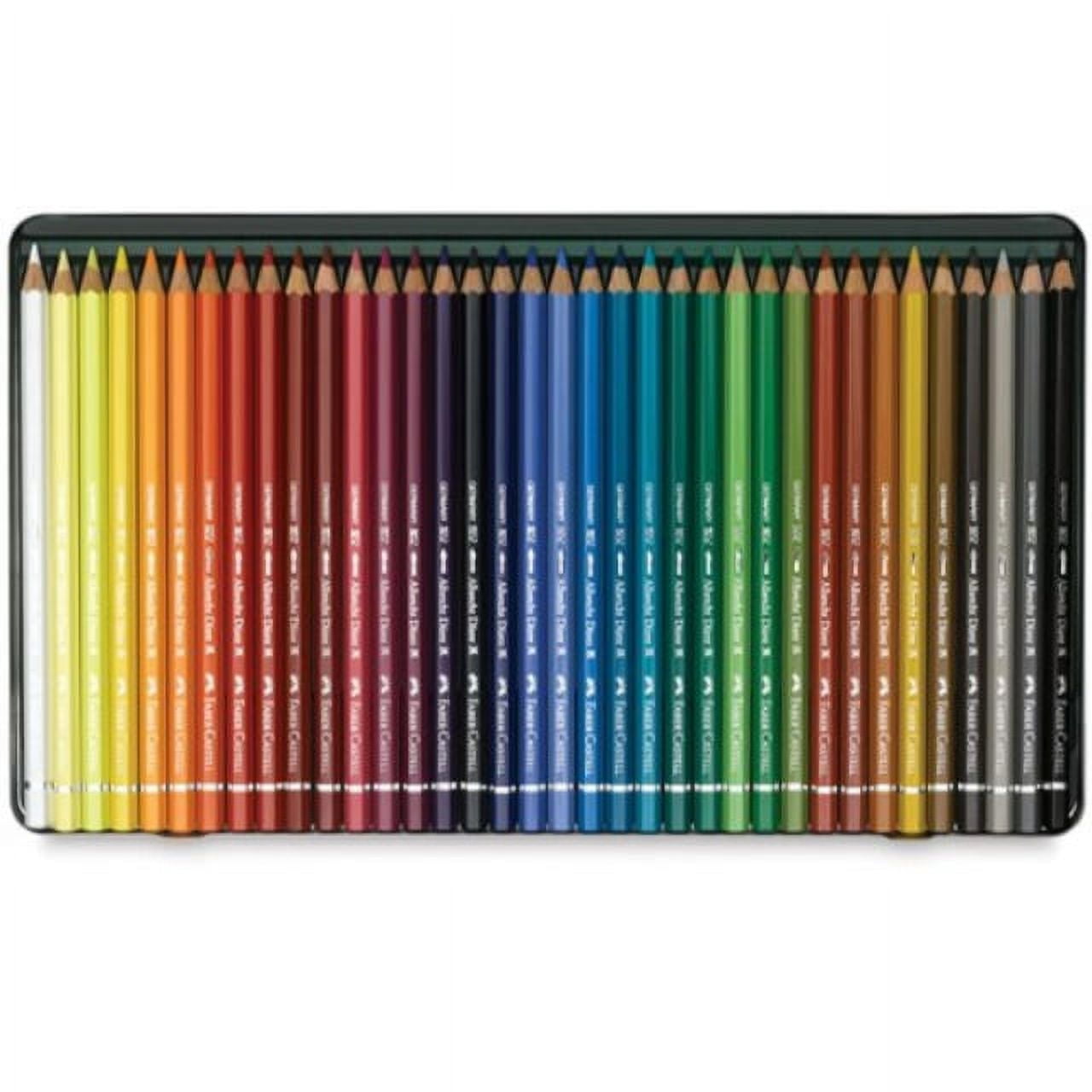 Faber-Castell 117536 Albrecht Dura Watercolor Pencils, 36 Colors, Can ...