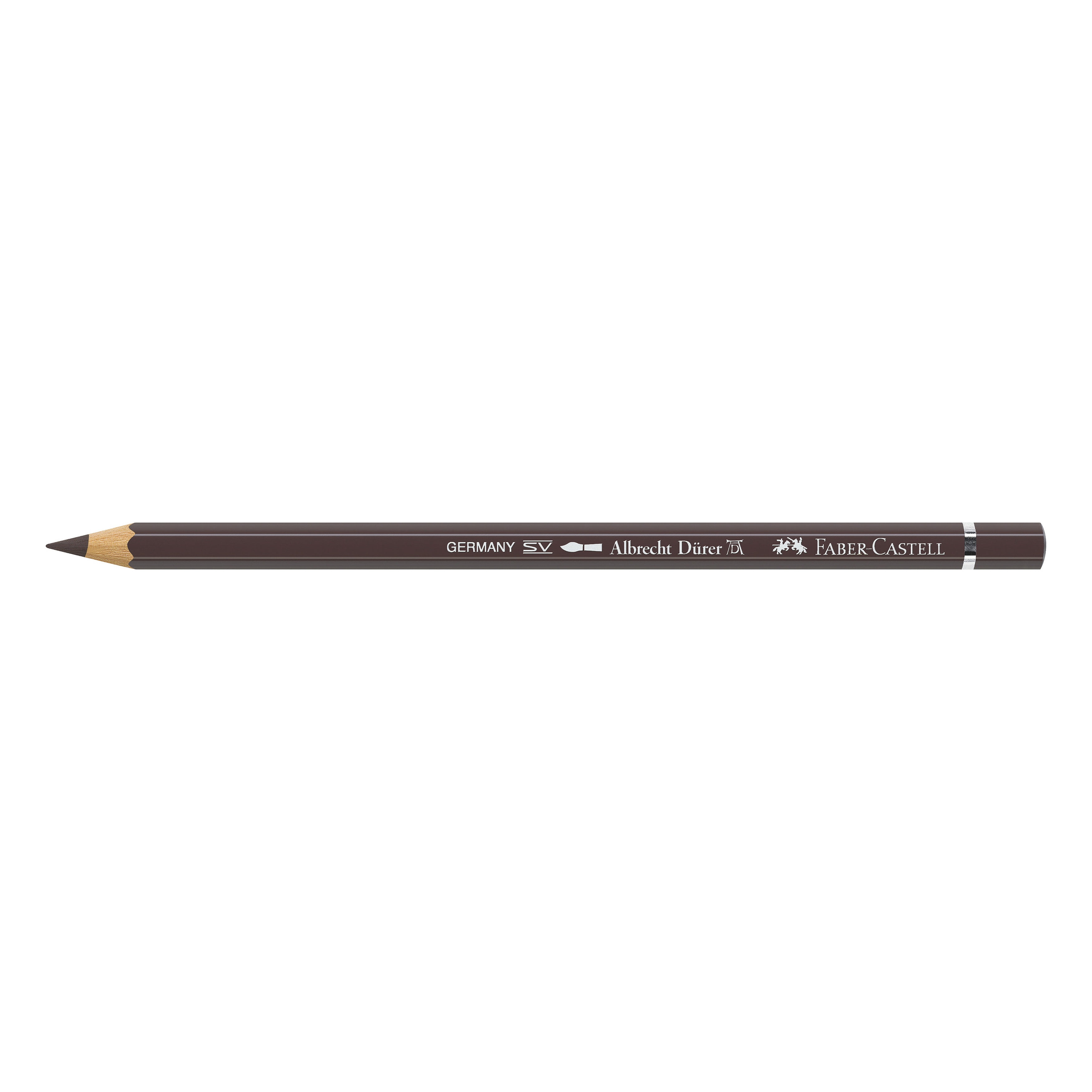 Faber-Castell Albrecht Durer Watercolor Pencil 6/CT-#177, Walnut Brown ...