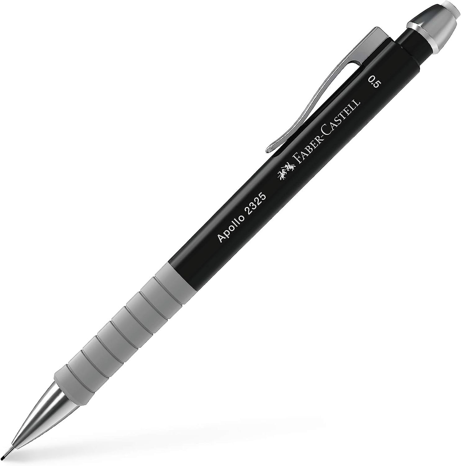 Faber-Castell Apollo 2325 Mechanical Pencil - 0.5mm Lead - Black Barrel ...