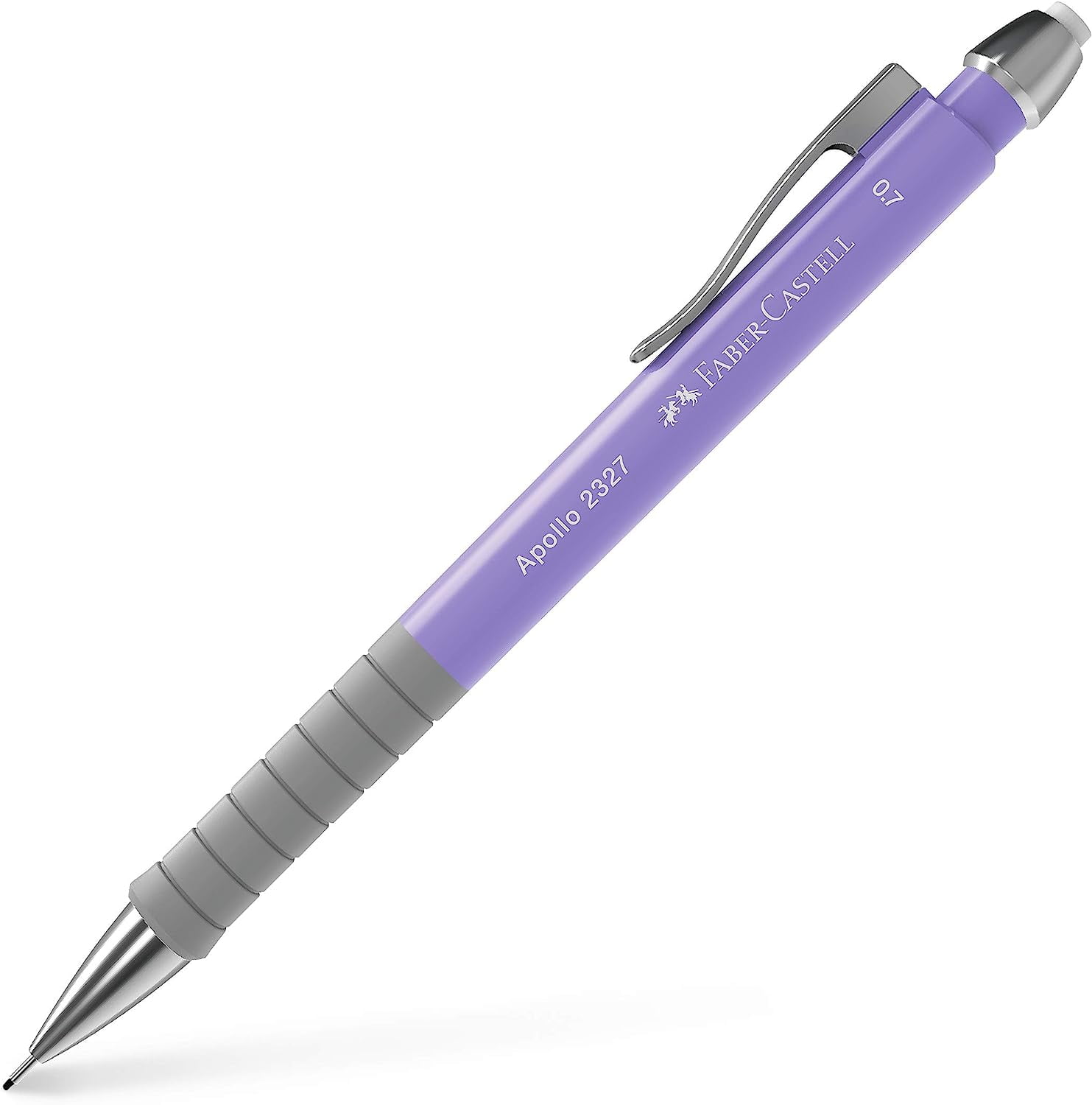 Faber-Castell Apollo 2327 Mechanical Pencil - 0.7mm Lead - Lilac Barrel ...