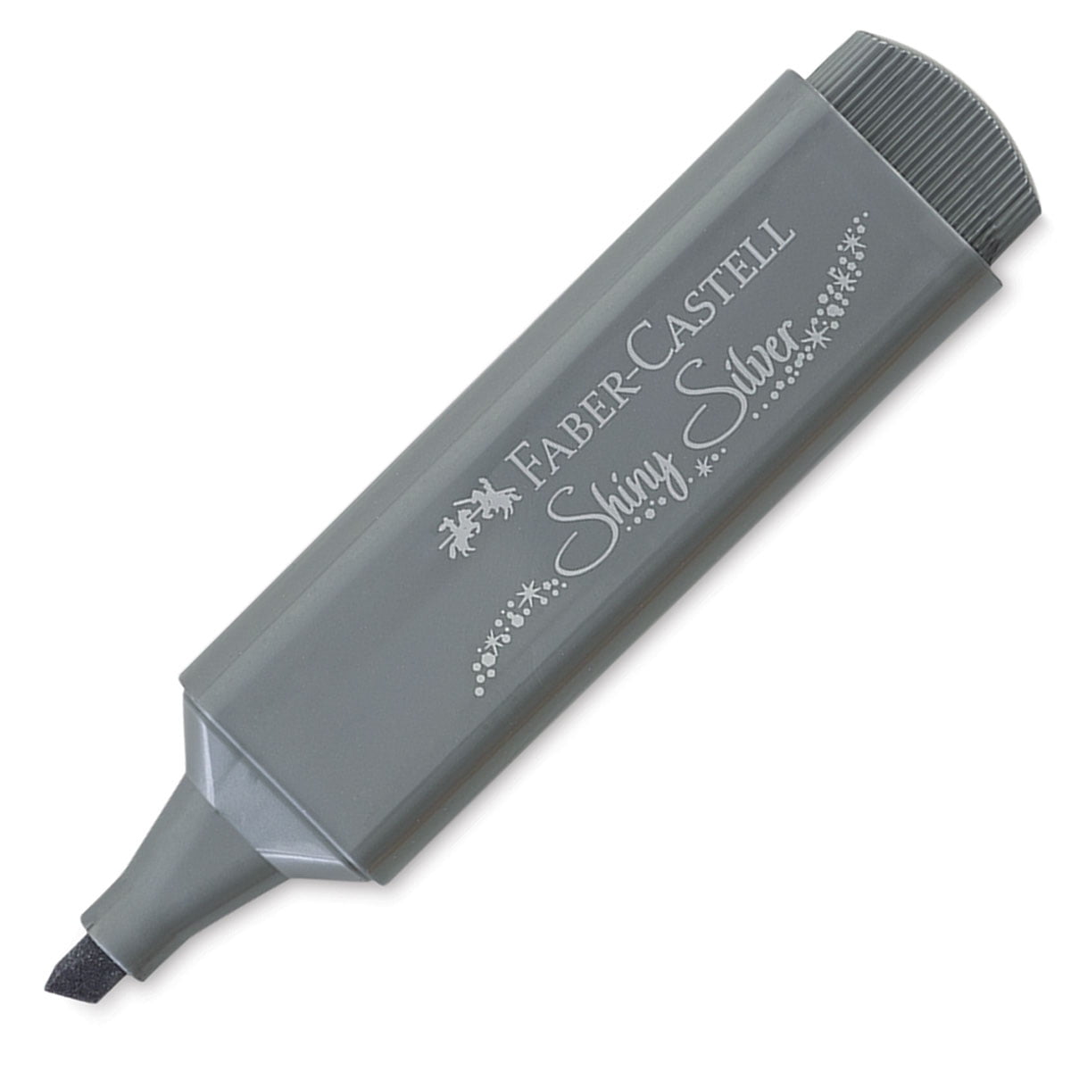 Faber-Castell Metallic Textliner - Shiny Silver - Walmart.com
