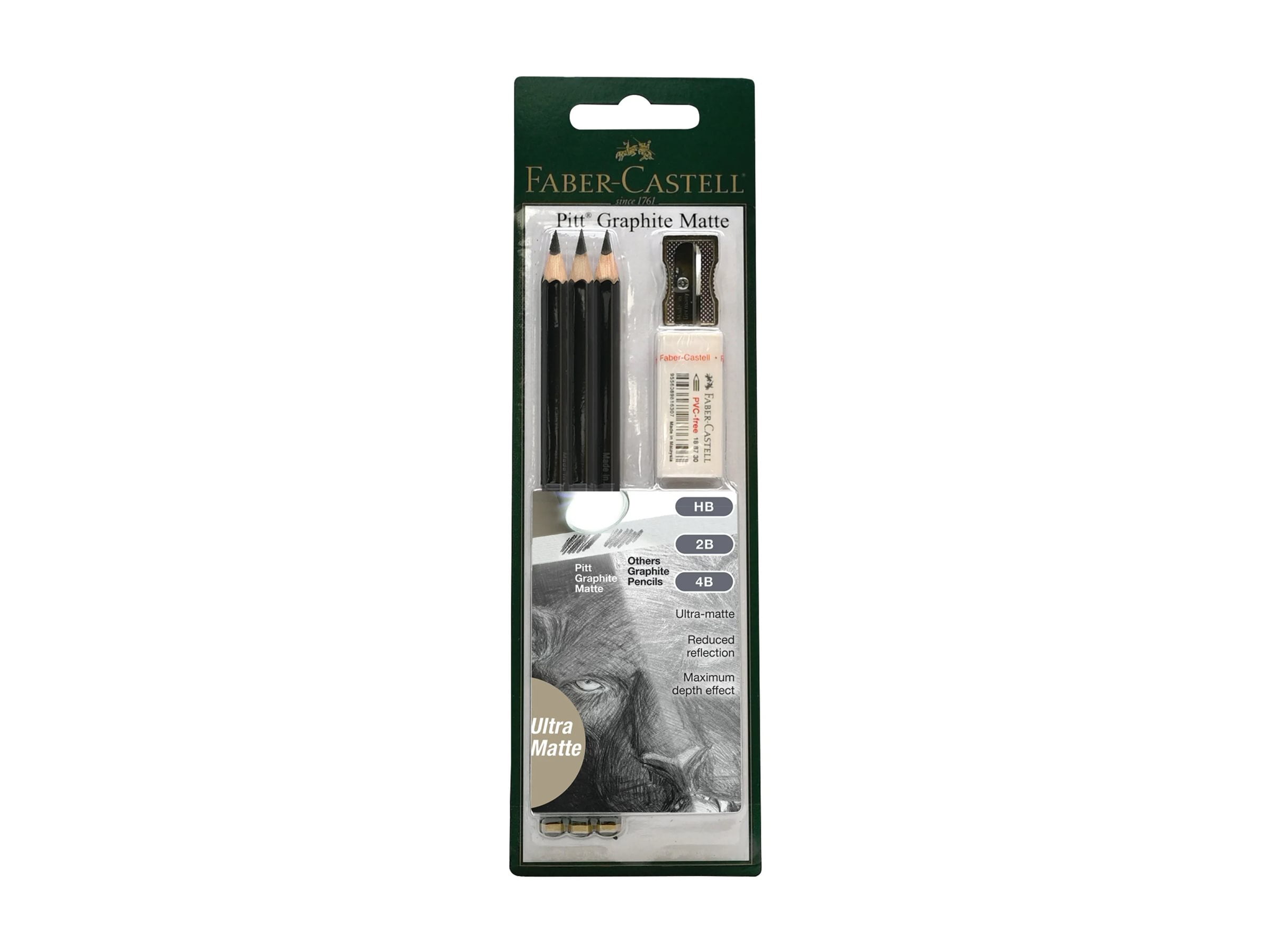 Faber-Castell Pitt Graphite Matte Sketching Set - Pencil - graphite ...