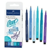 Faber-Castell Pitt Artist Pen® Lettering Set Blue- Adult Artists ...