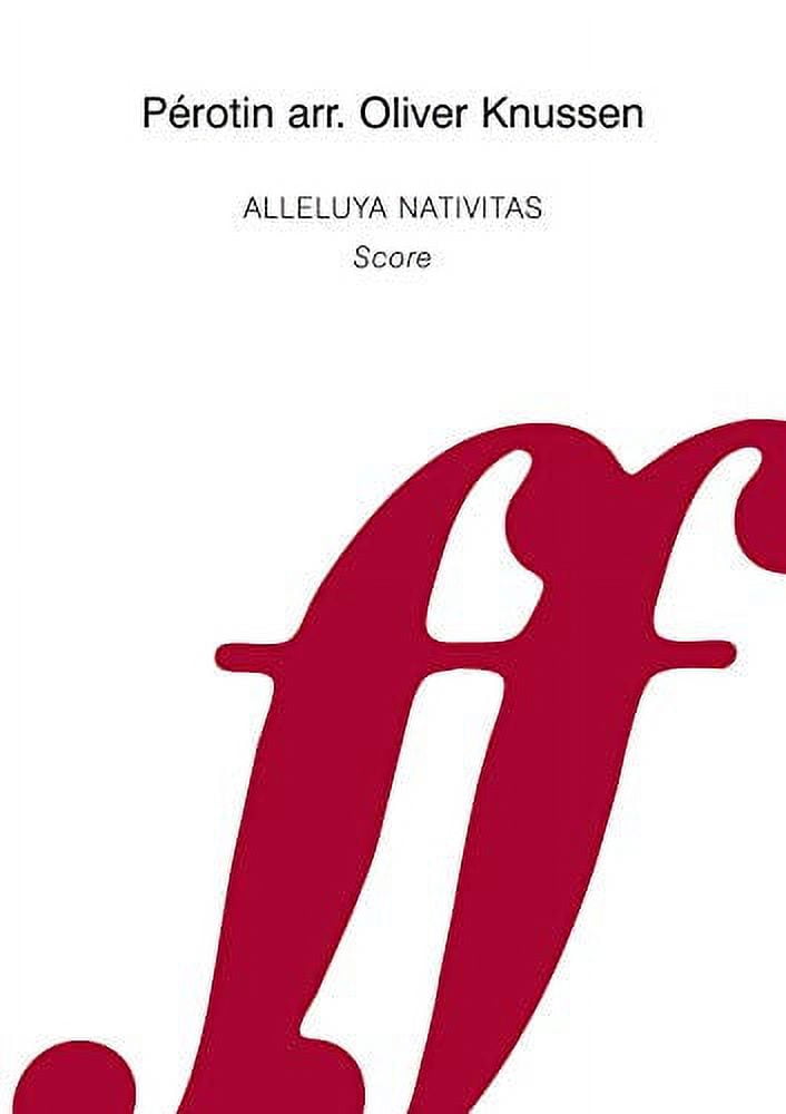 Faber Edition: Alleluya Nativitas : Score (Sheet music) - Walmart.com