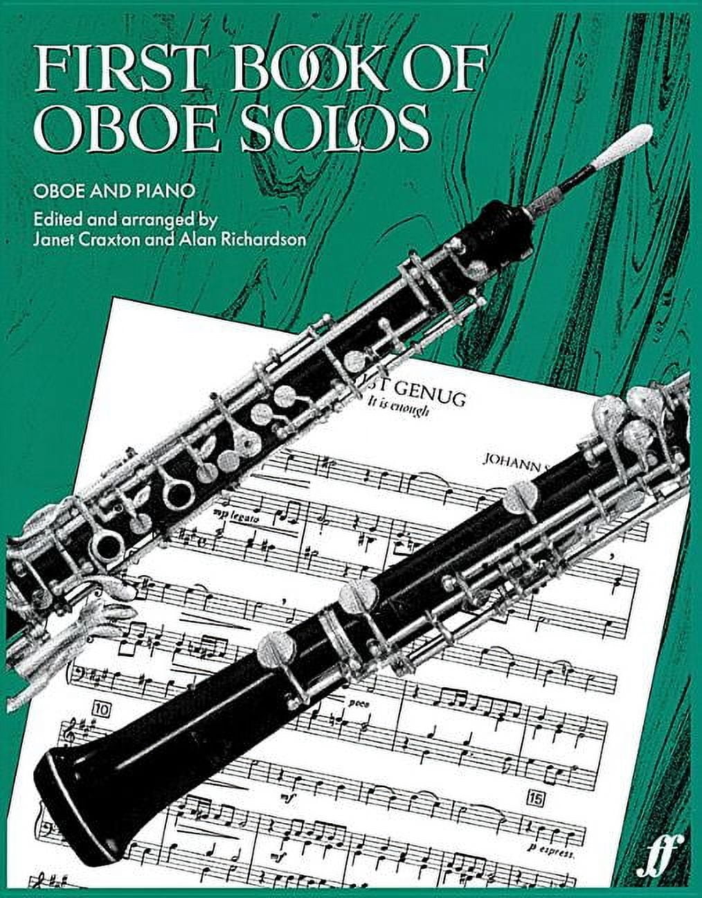 Faber Edition First Book of Oboe Solos, (Paperback) - Walmart.com