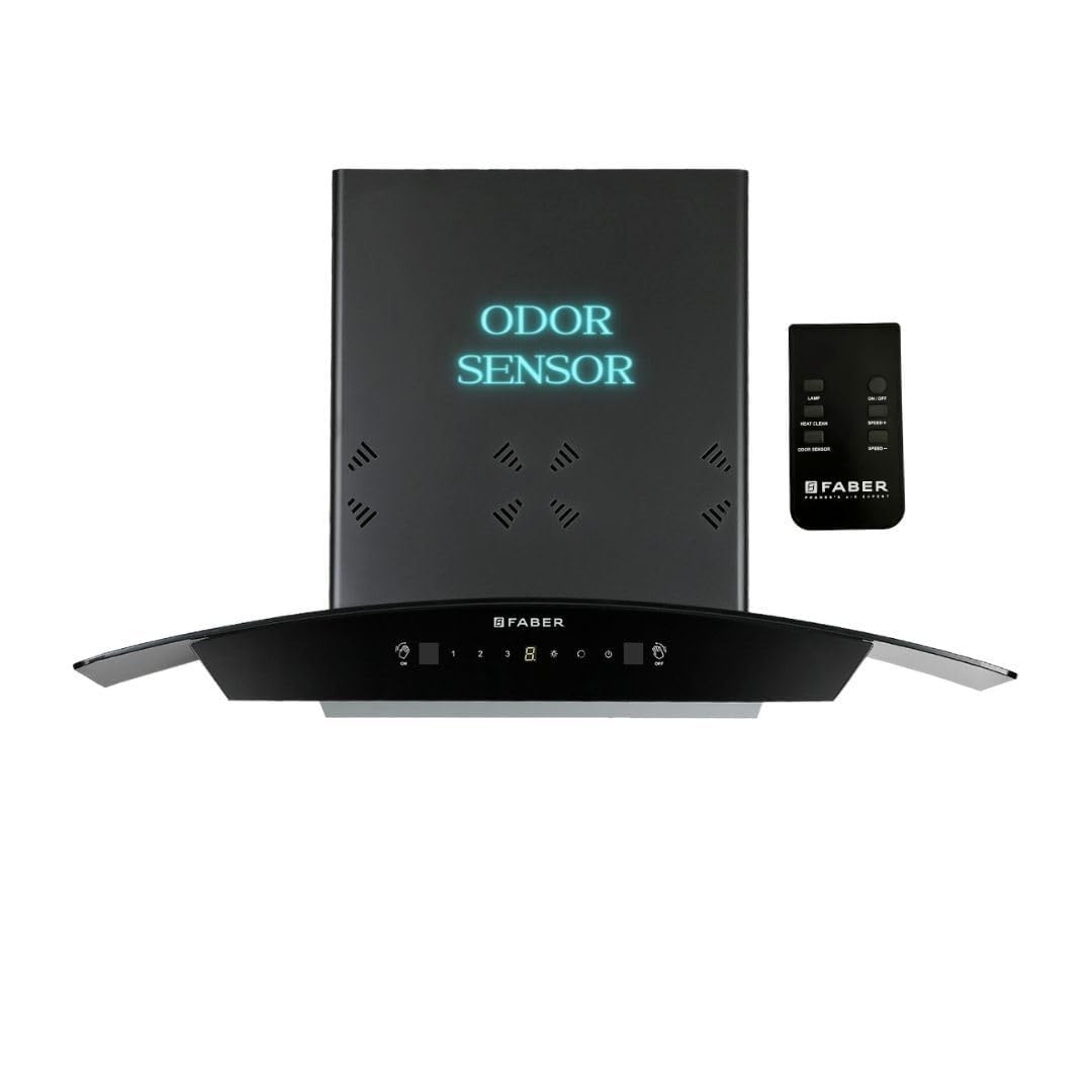 Faber Fully Automatic Autoclean Smart Chimney with Odour Sensor ...