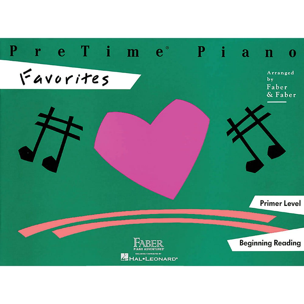 Faber Piano Adventures Pretime Piano Favorites Book Primer Level ...