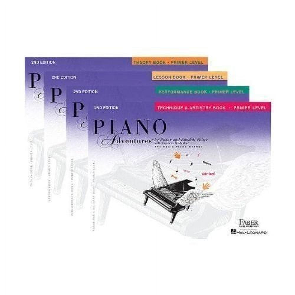 Faber Piano Adventures Primer Level Pack - Lesson, Theory, Performance ...