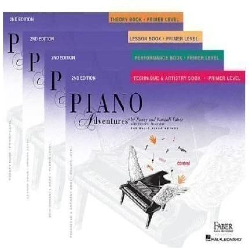 Faber Piano Adventures Primer Level Learning Library Pack - Lesson ...