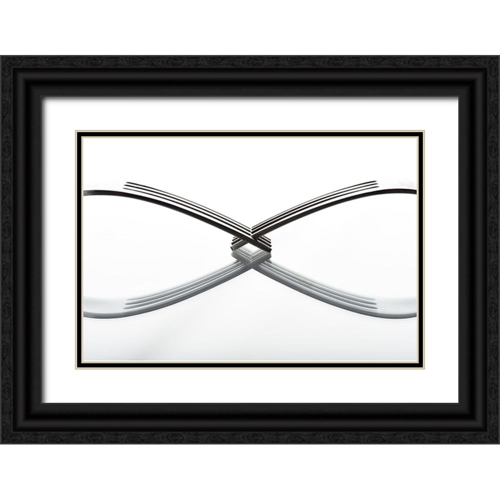 Fabiano, Alessandro 24x17 Black Ornate Wood Framed with Double Matting ...