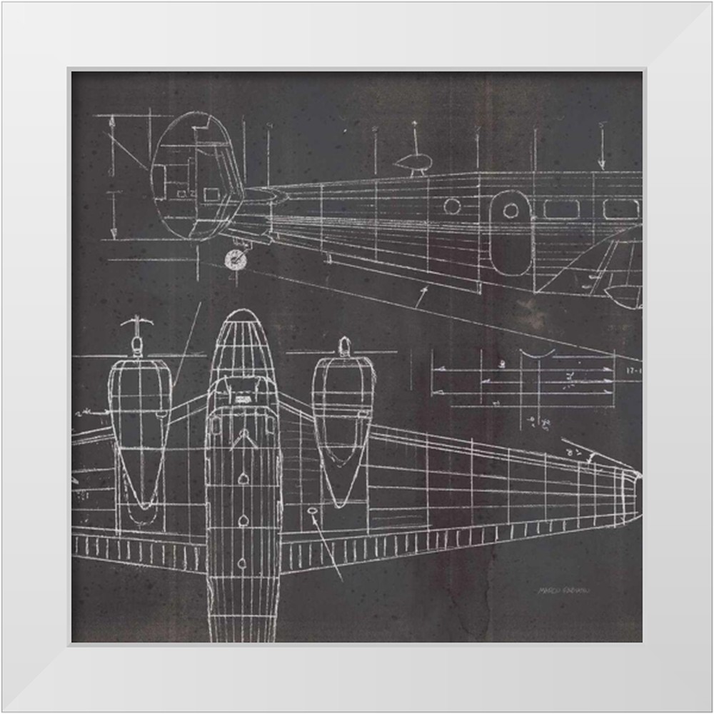 Fabiano, Marco 26x26 White Modern Wood Framed Museum Art Print Titled ...
