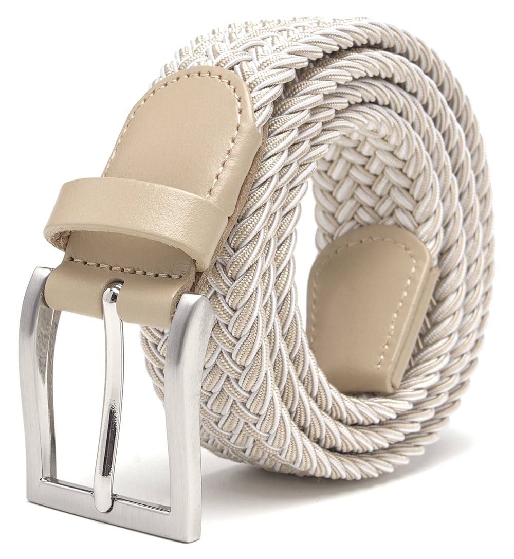 Fabio Valenti Mens Braided Stretch Golf Belt for Men 1 3/8" - M ...