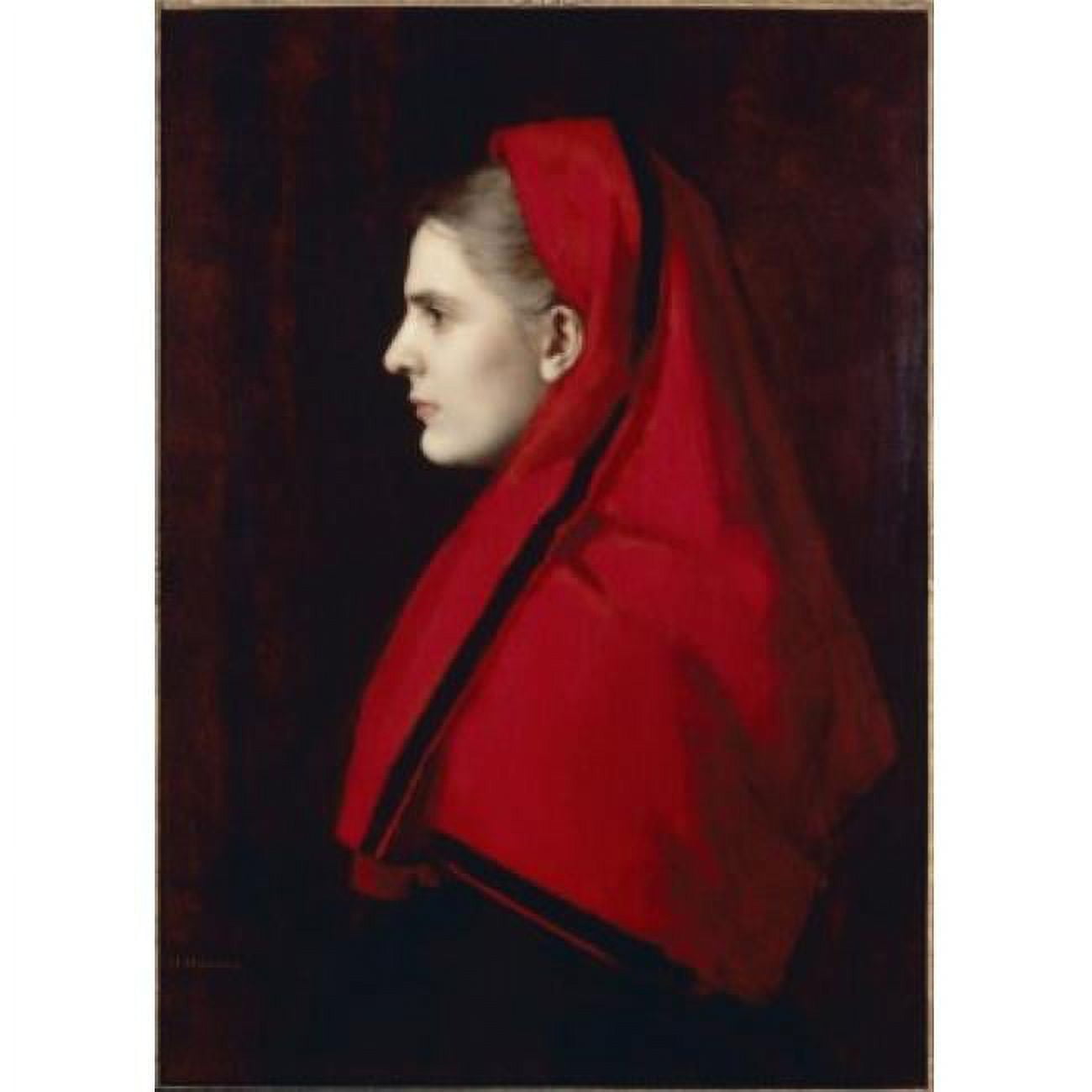 Fabiola Jean Jacques Henner 1829-1905 French Poster Print - 18 x 24 in ...