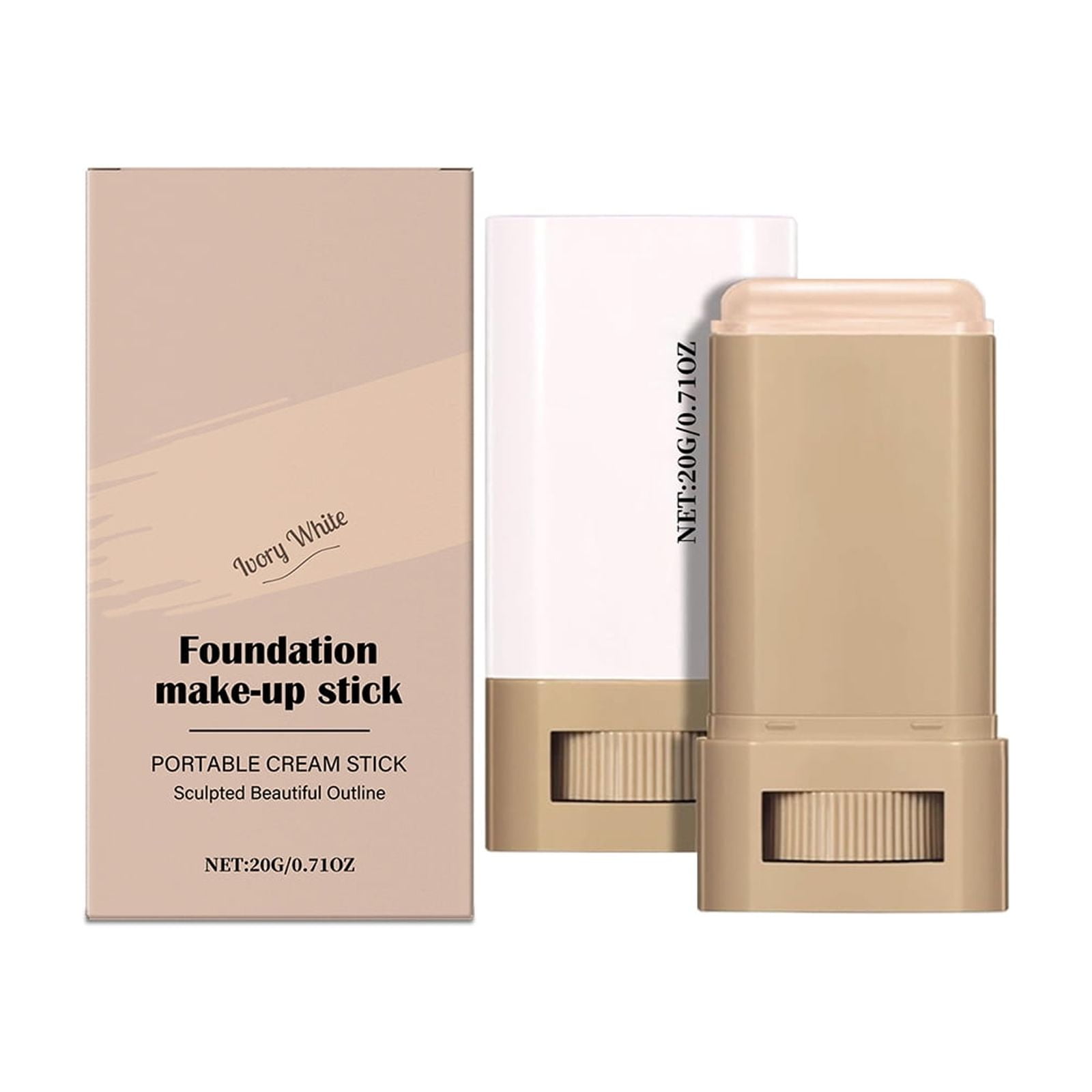 Fabiurt 1 Pcs Foundation Stick Beauty Balm Serum Boosted Skin Tint ...