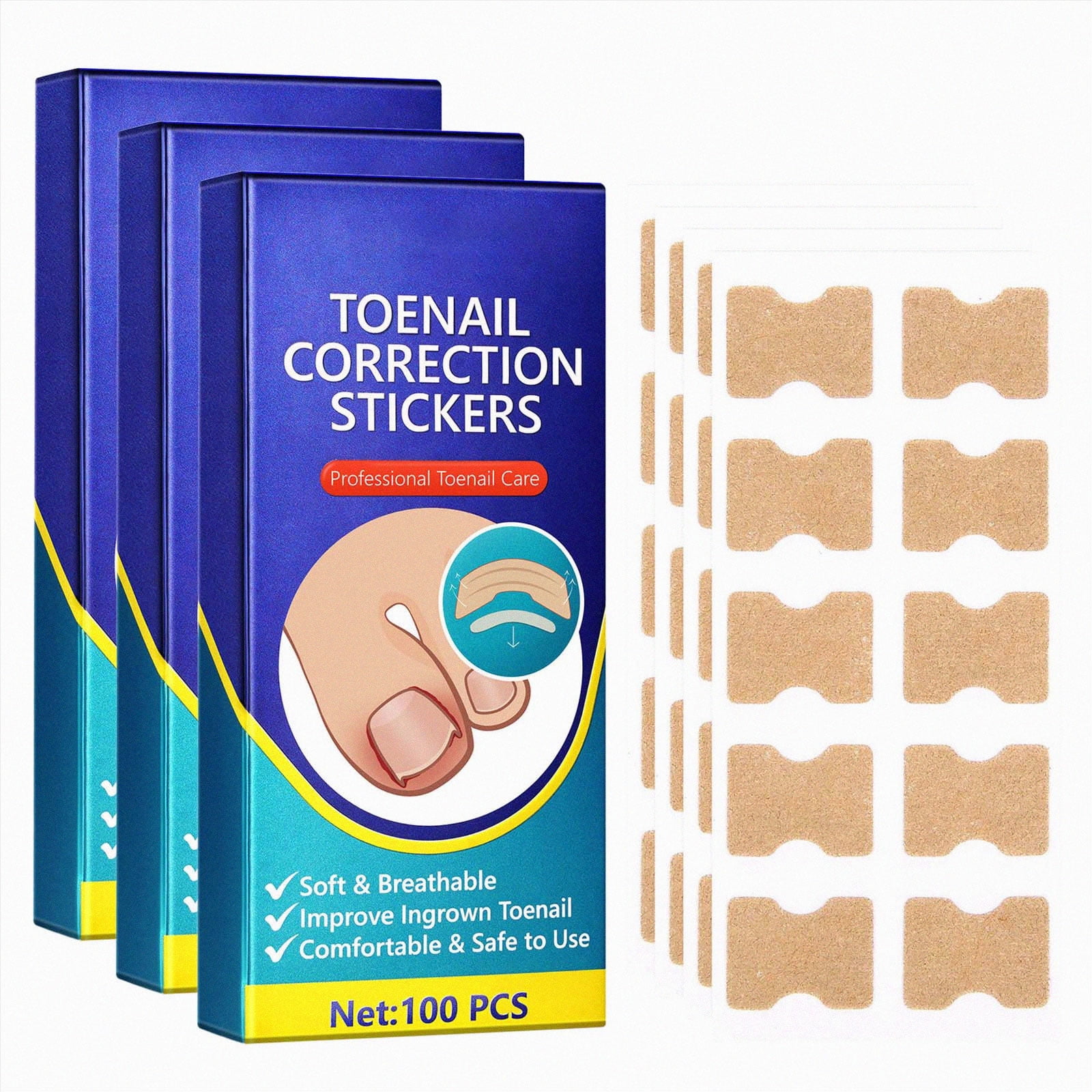 Fabiurt 3Box Nail Care Gently Soften The Stratum Corneum Of Rotten ...