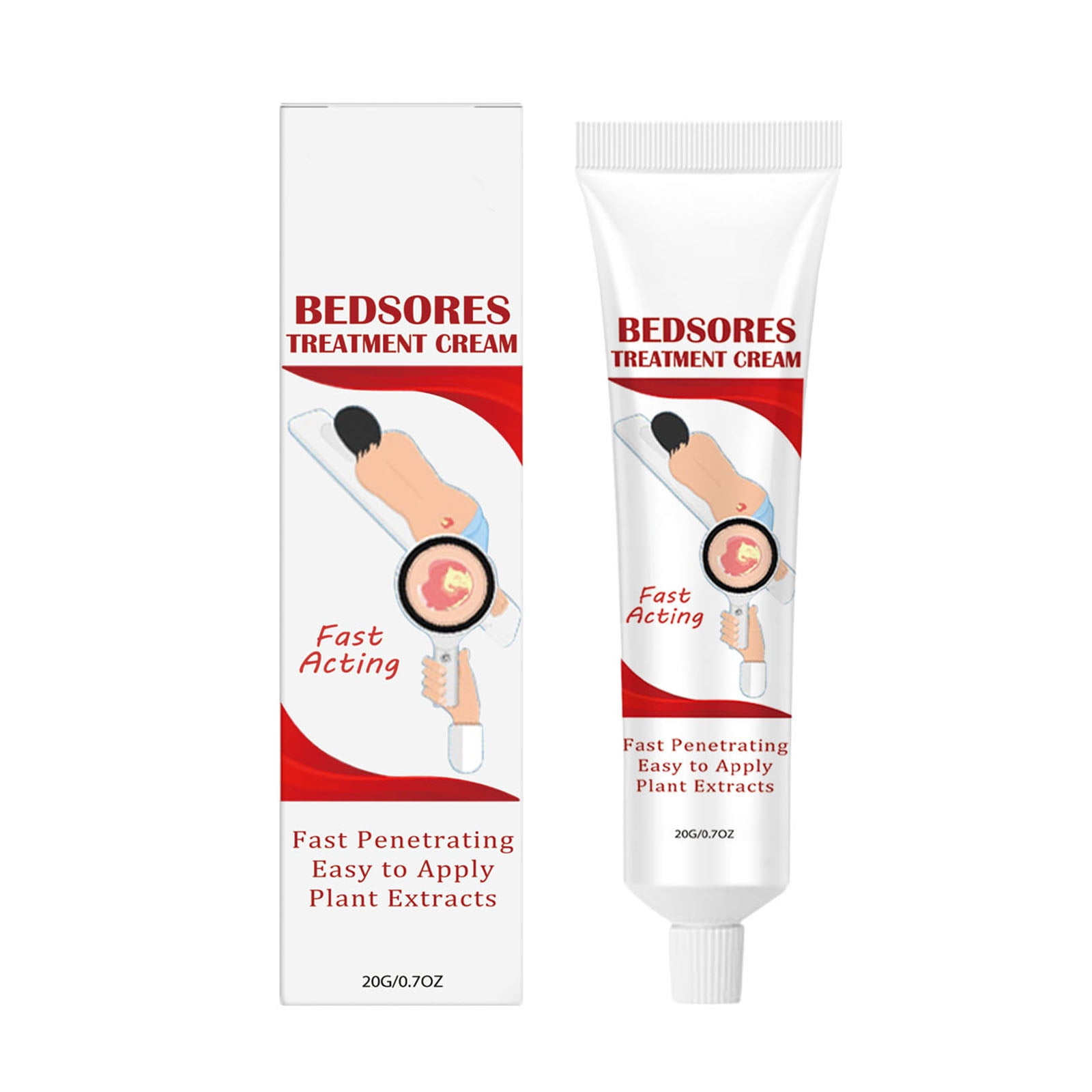 Fabiurt Bedsore Pressure Skin Rot Necrotic Ointment Bed Decubitus Feet ...