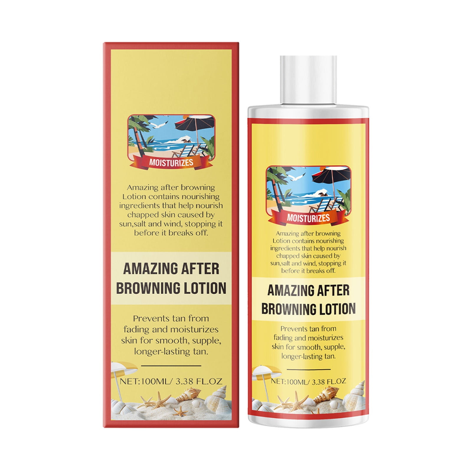 Fabiurt Body Tanning Treatment LotionTanning RepairEven Skin ToneBuild ...