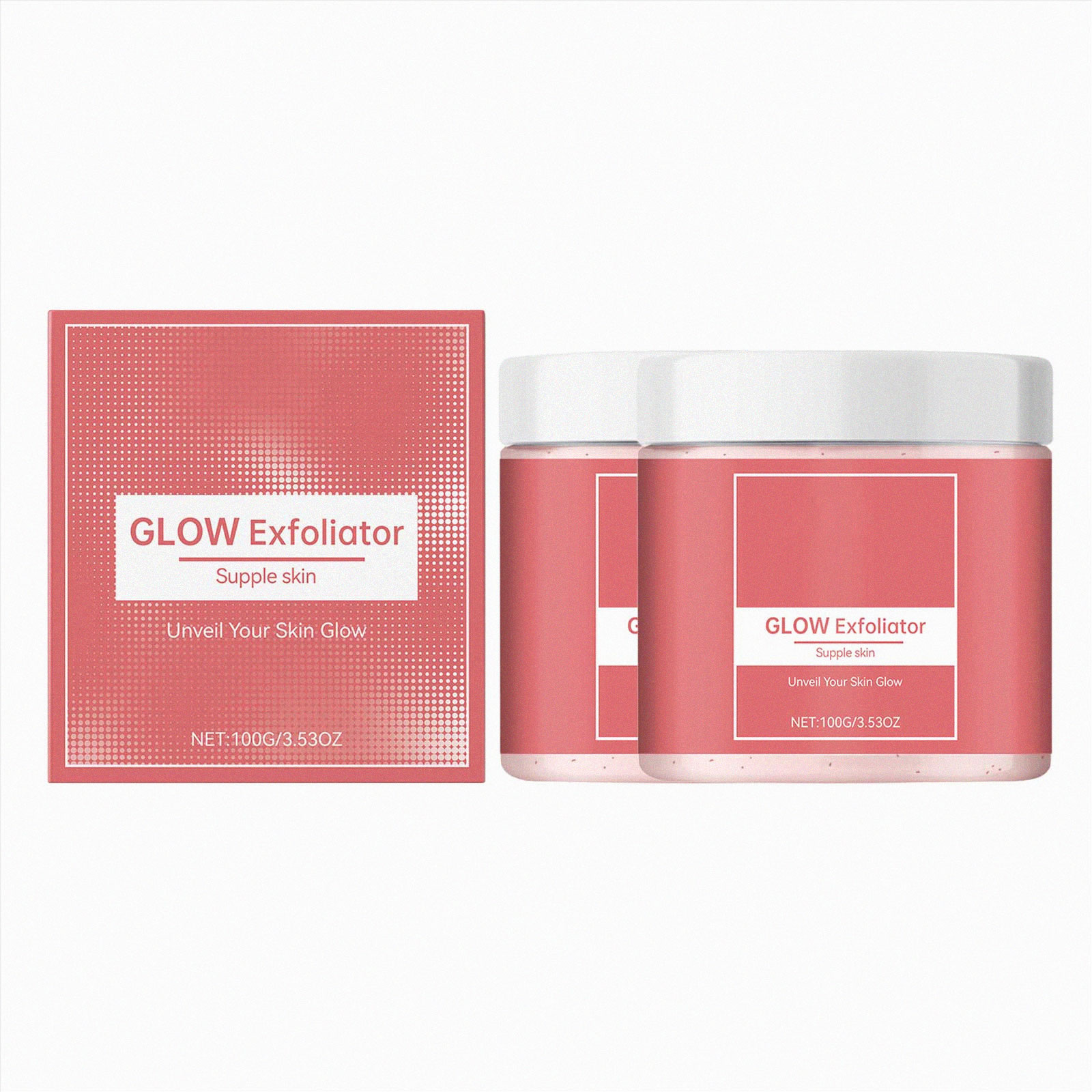 Fabiurt Glow Exfoliator â Natural Sugar Scrub for Face & Body ...