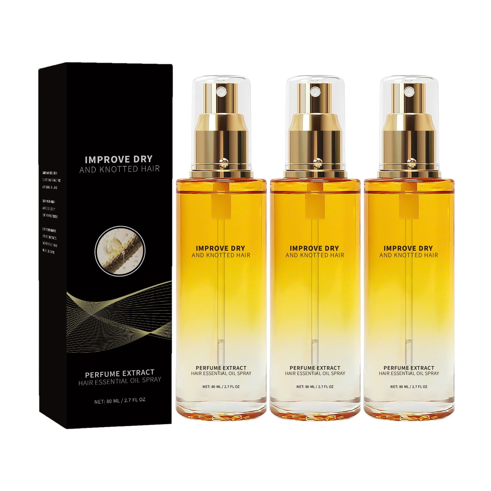 Fabiurt Hair Care Oil Spray Suitable For Dry And Curly Hair Smooth And Moisturize Hair Quality ...