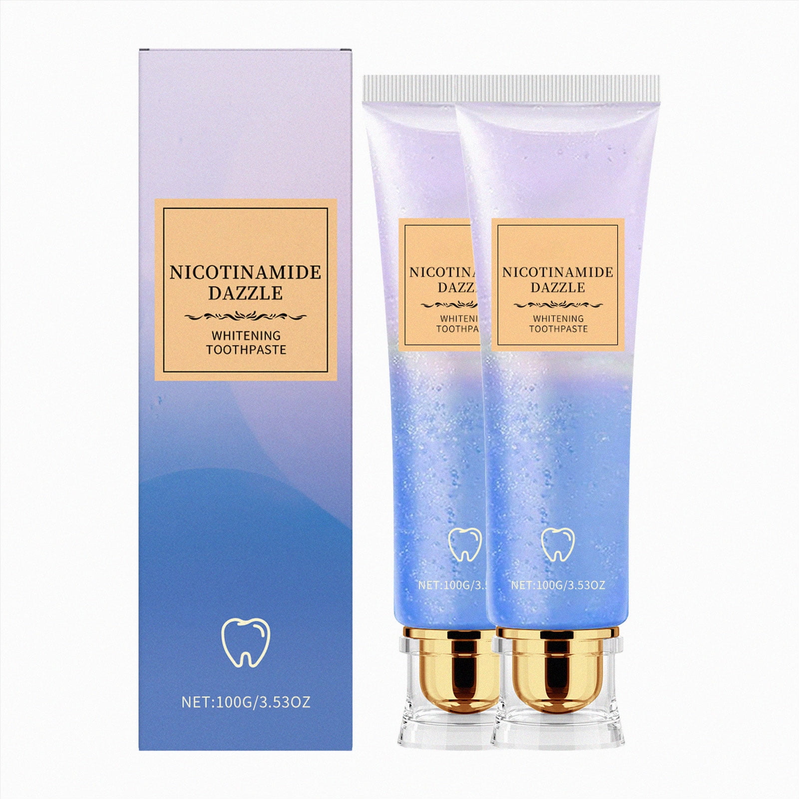 Fabiurt Niacinamide Whitening Intensive Toothpaste,Remove Tooth Stains,Fresh Breath,2025 New ...