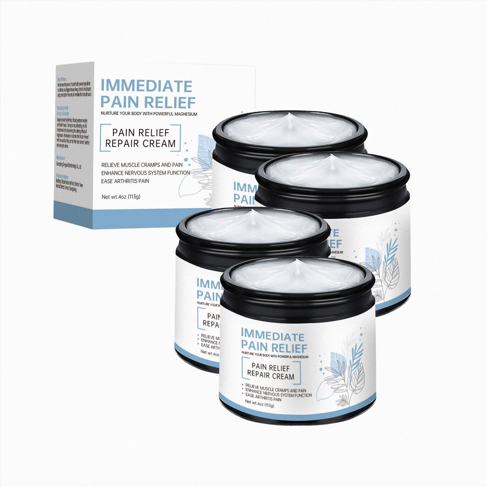 Fabiurt Professional Joint Repair Magnesium Cream for All Skin Types ...