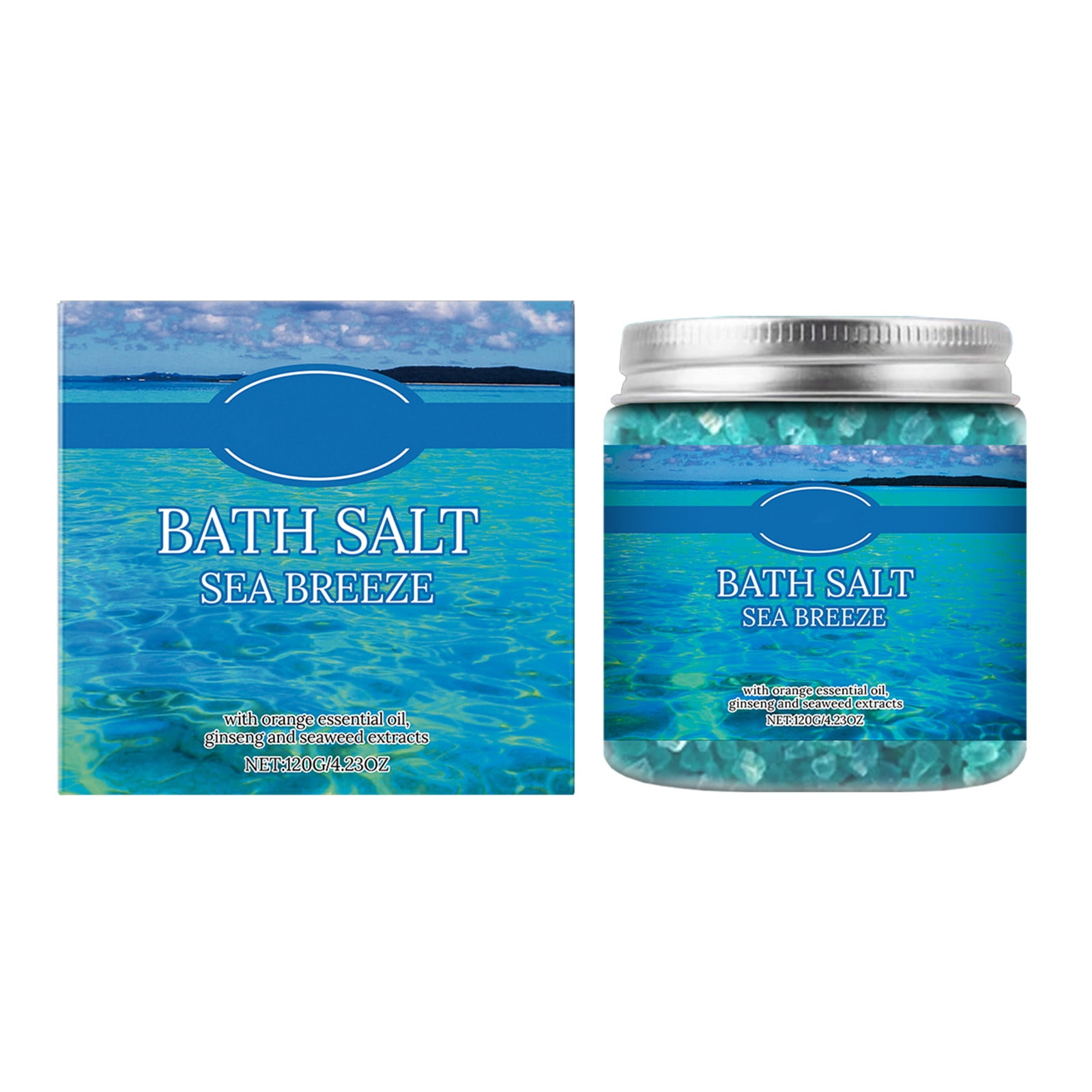 Fabiurt Sea Breeze Salt - Natural Bath Sea Salts - Best for Good Sleep ...