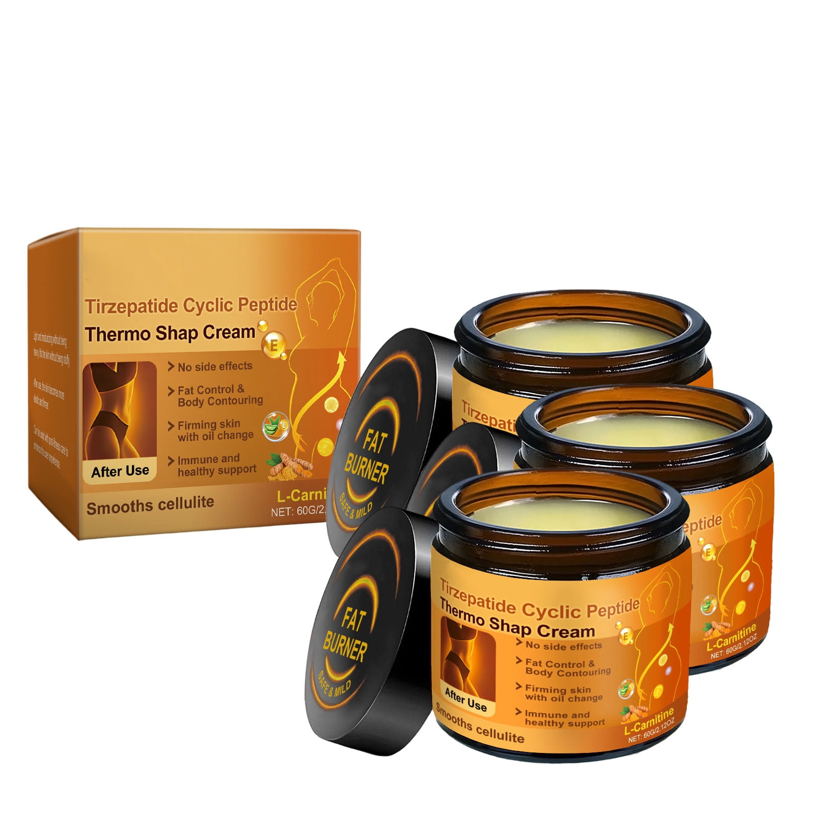 Fabiurt Skin Tightening & Cellulite Cream for Stomach, Thighs & Butt ...