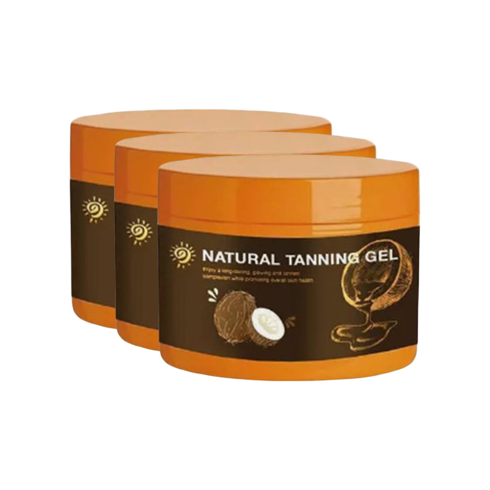 Fabiurt Tanning Gel Carrot Tanning Gel Shiny Brown Accelerated Tanning ...