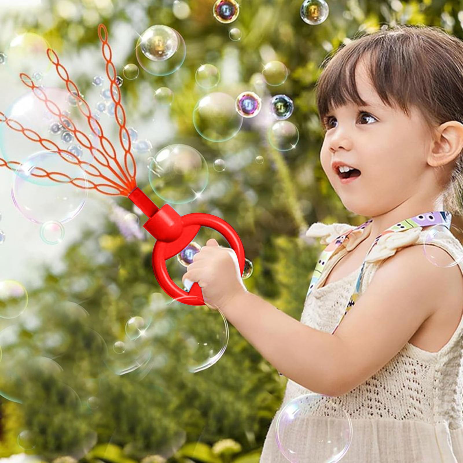 Fabiurt Water Bobble Five Prong Bubble Machine Bubble Wand Children's ...