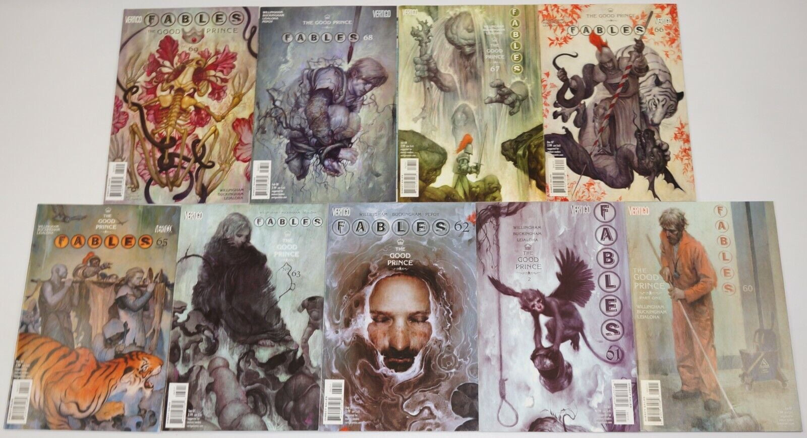 Fables: The Good Prince #1-9 VF/NM complete story (#60-69) - Vertigo ...