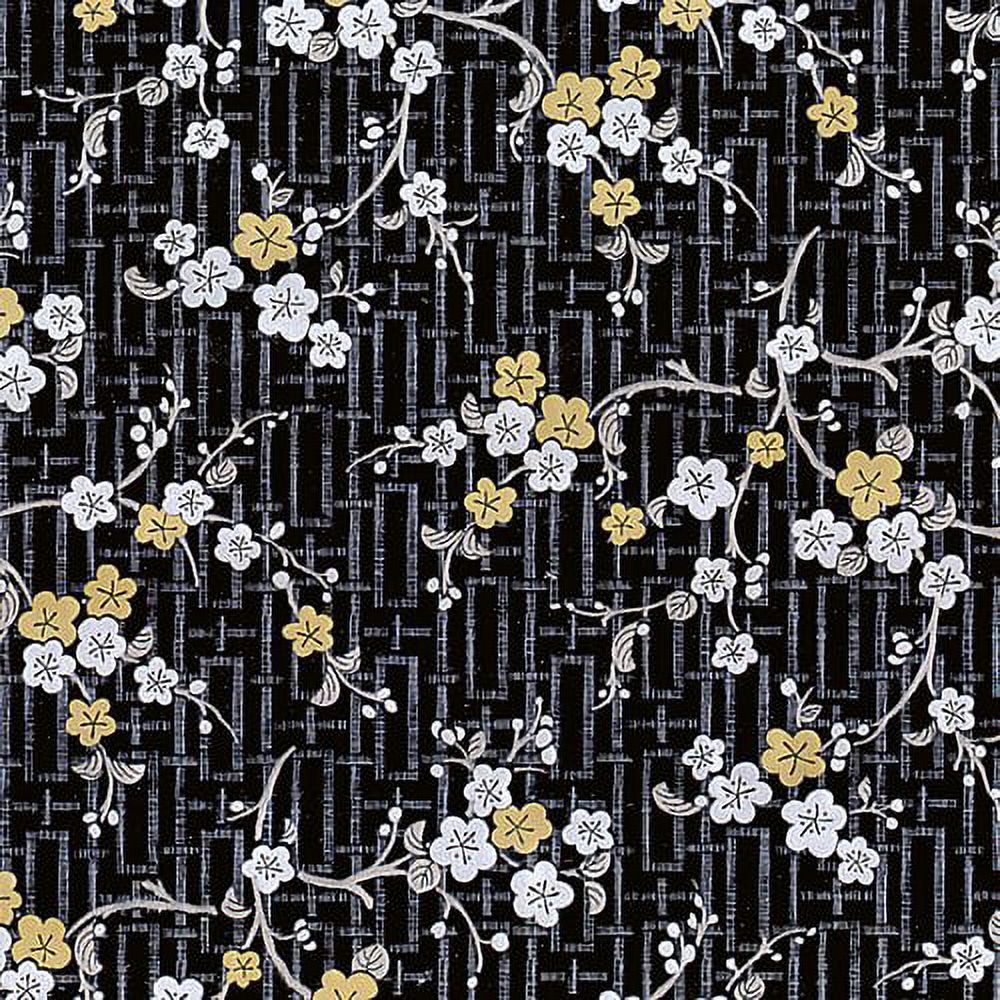 Fablon Oriental Blossom Adhesive Film Set of 2 Self Adhesive Vinyl Wall ...