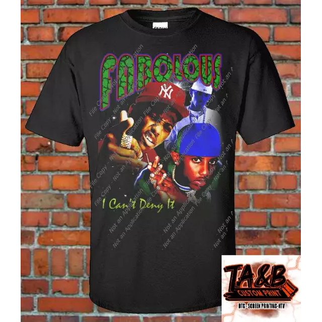 Fabolous 90s Style Bootleg Rap Street Fam Brooklyn New York City NYC ...