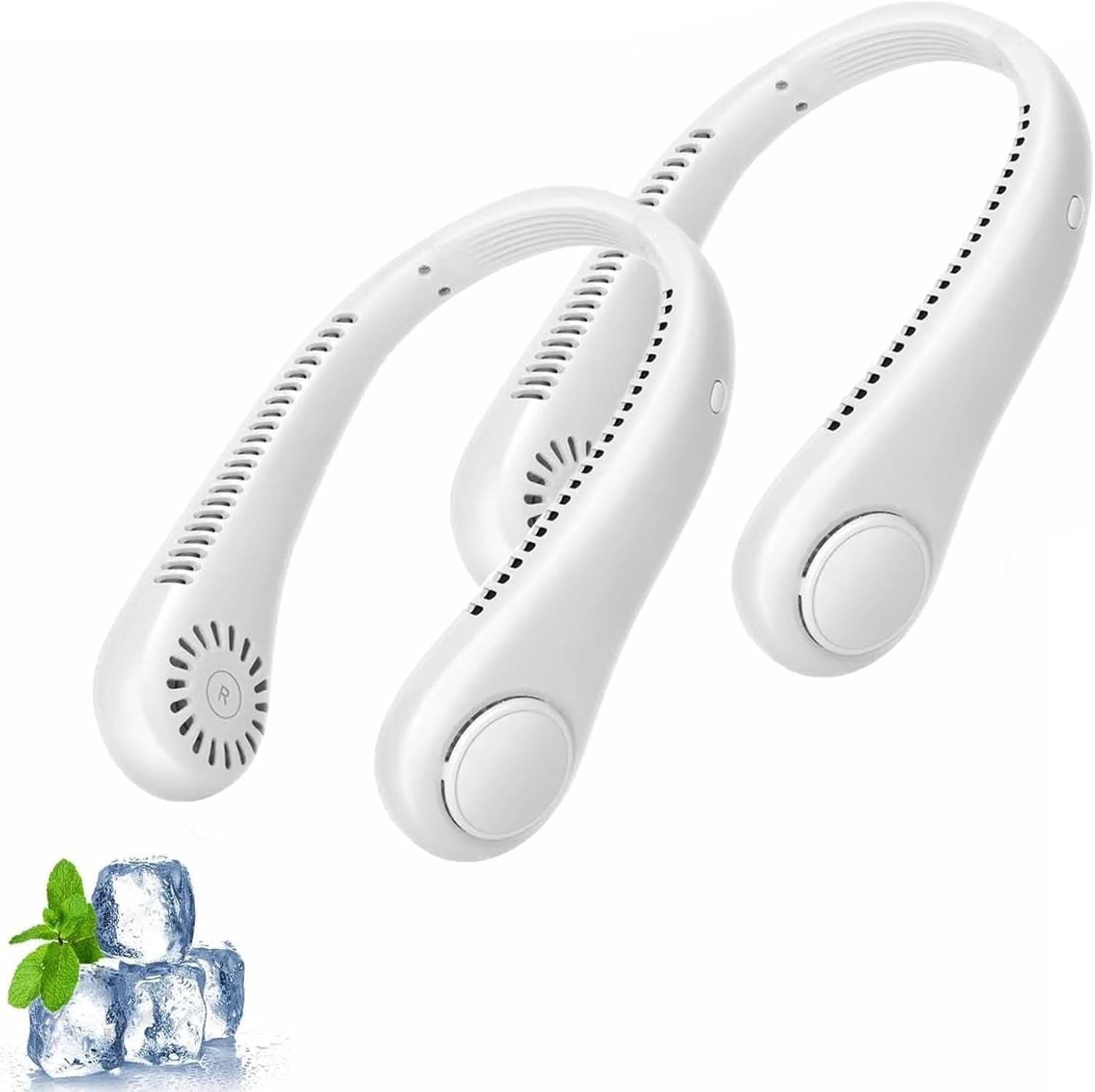 Fabourlite 2025 New Portable Neck Fan,Cooling Neck Fans Blow Cold Air ...