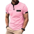 Fabrcox Henley T Shirts for Men Lightweight Short Sleeve Breathable Men ...