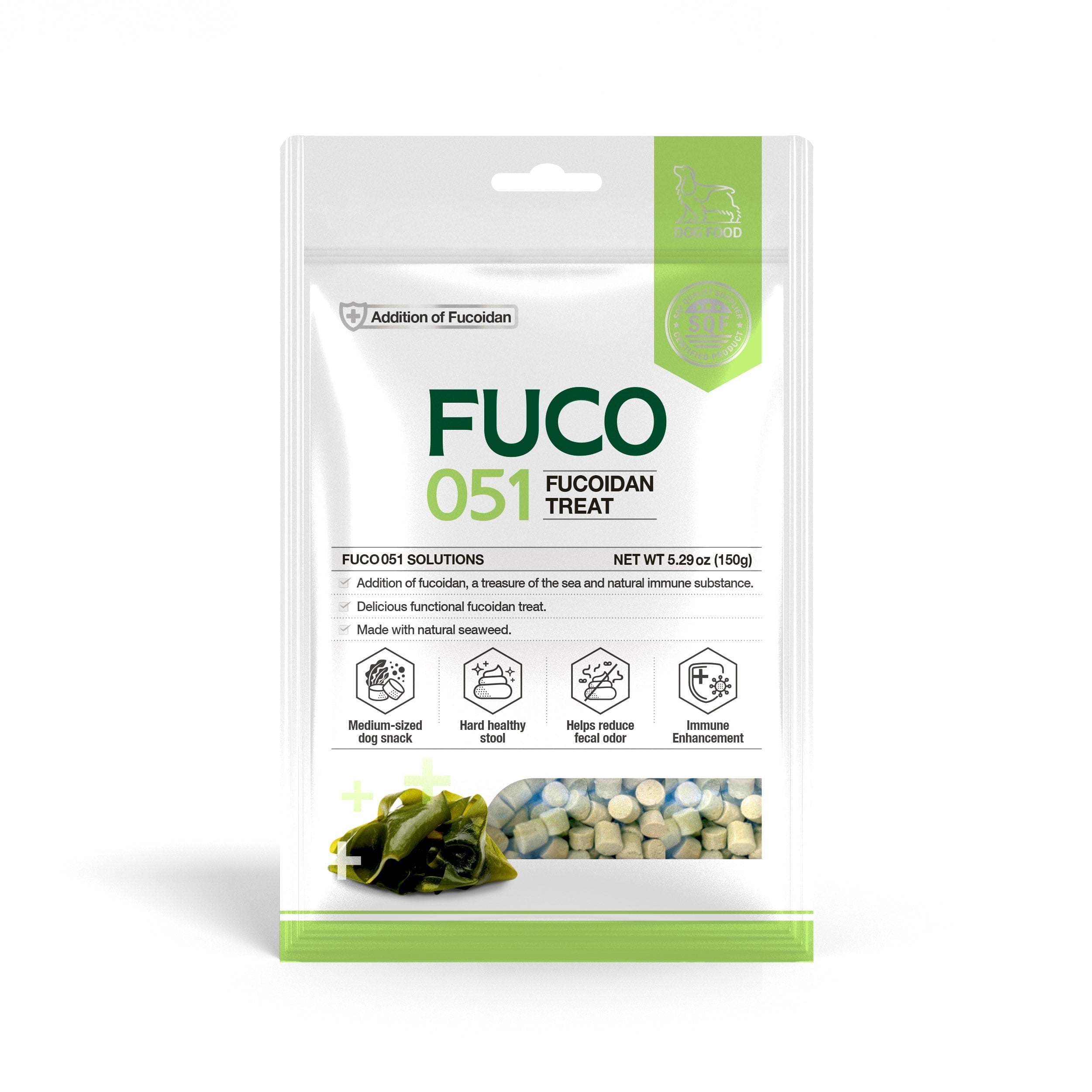 Fabrechew Natural Seaweed Savory Ocean Flavor Fucoidan & Supplement ...