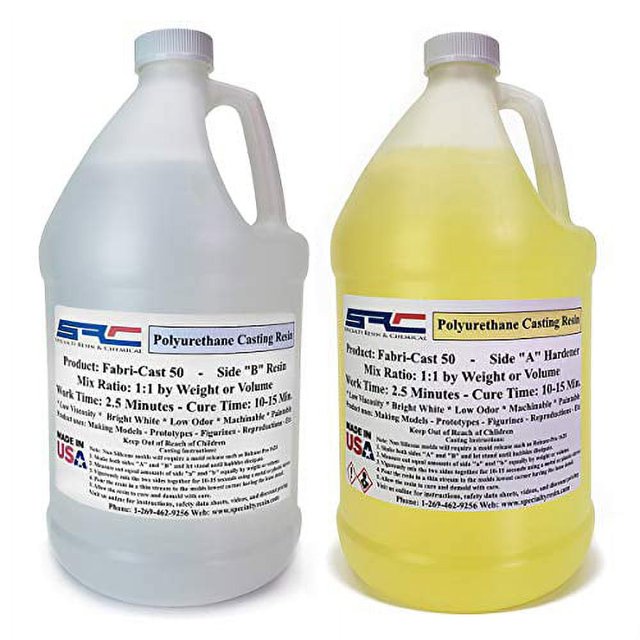 Ultra-low Viscosity, Fast-Curing Fabri-Cast 50 Bright White ...