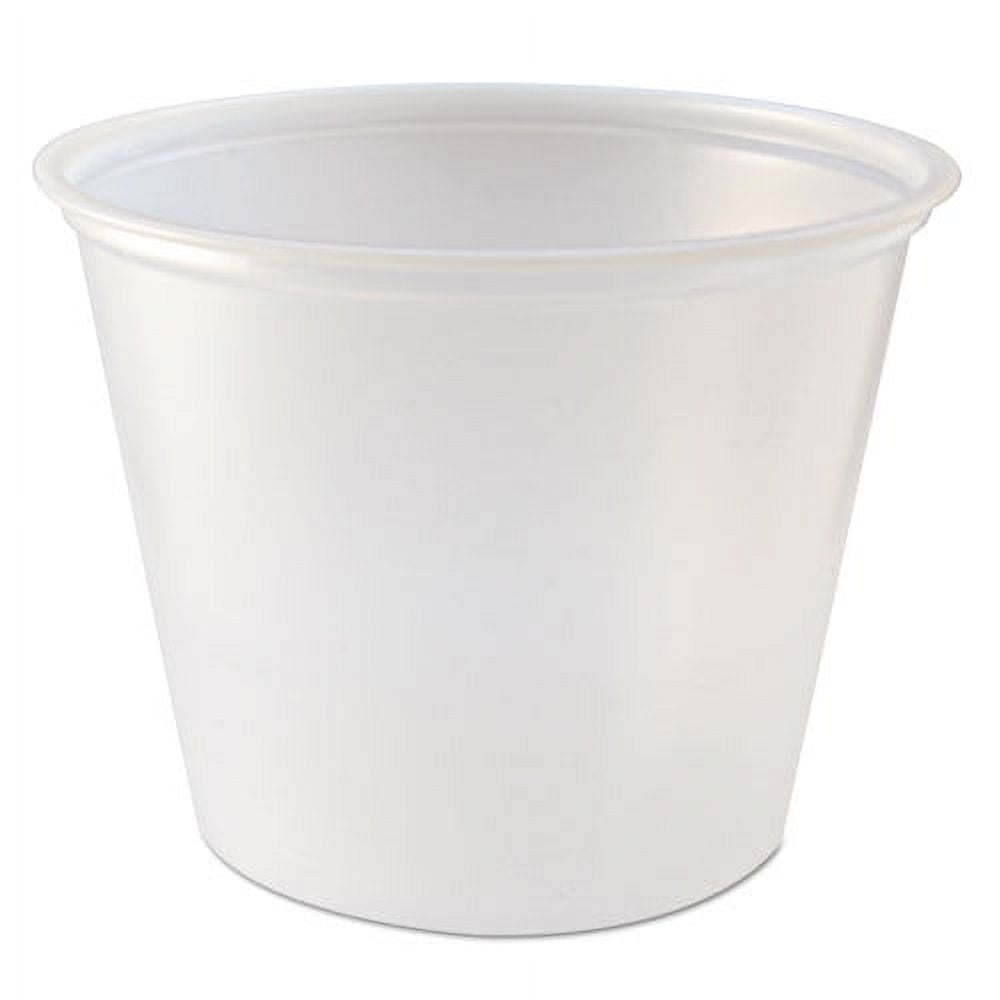 Fabri-Kal 5.5oz Translucent Polystyrene Portion Cup 2500Ct 9500518 ...