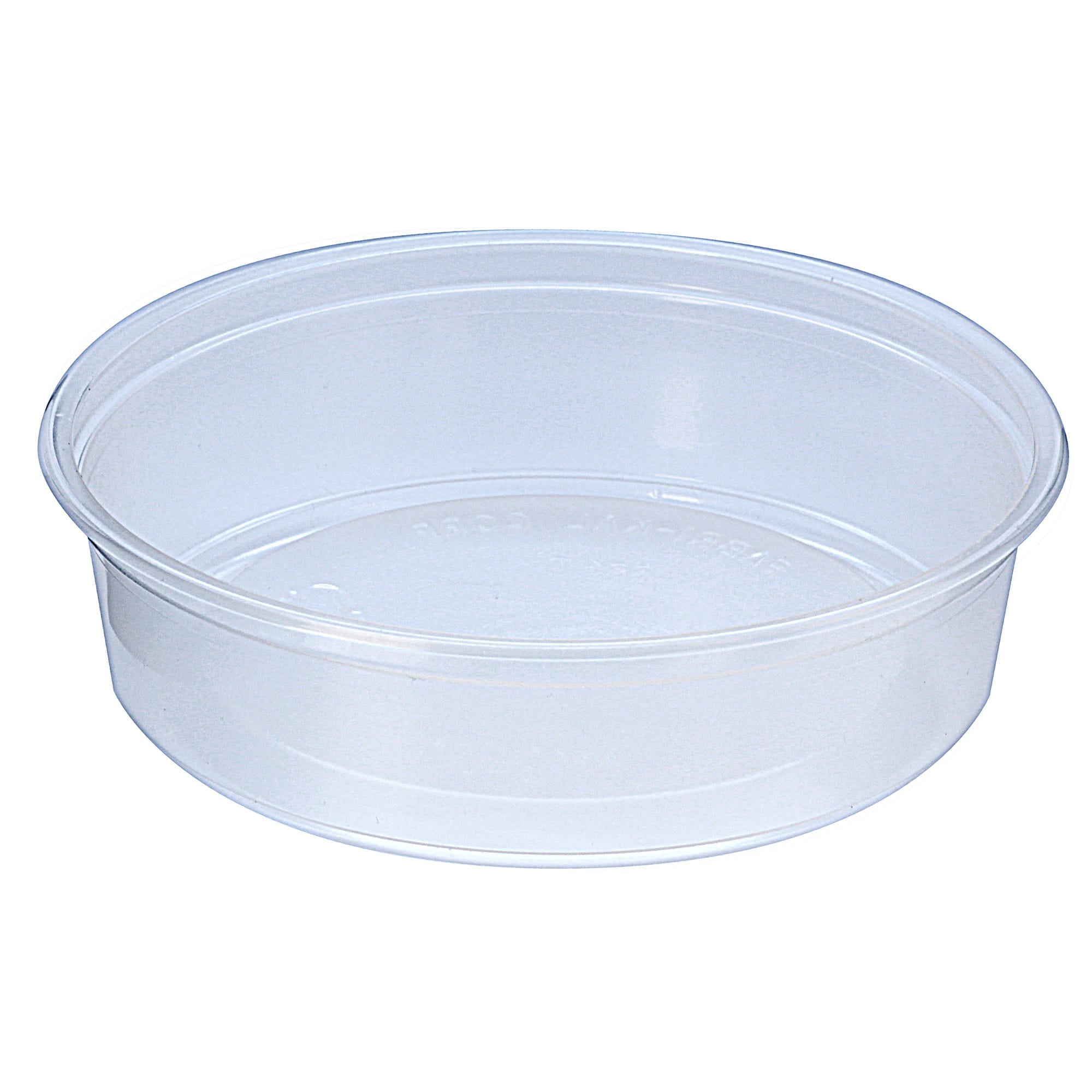 Food Safe Fabri-Kal Pro-Kal 6 Ounce Clear Polypropylene Container, USA ...