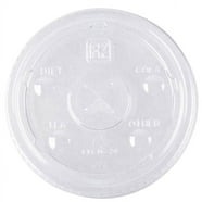 Fabri-Kal Kal-Clear/Nexclear X-Slot Cup Lid Clear, Polyethylene | 1000 ...