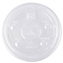 Fabri-Kal Kal-Clear/Nexclear X-Slot Cup Lid Clear, Polyethylene | 1000 ...