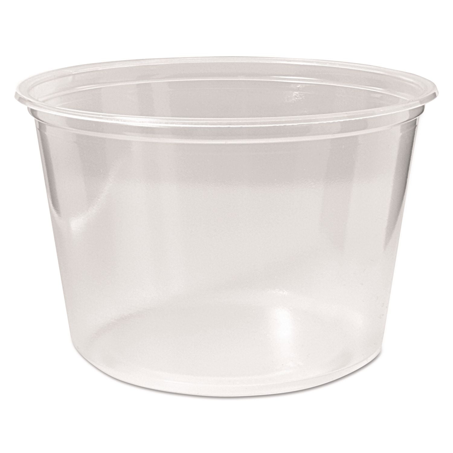 Fabri-Kal Microwavable Deli Containers, 16 oz, Clear, 500/Carton ...