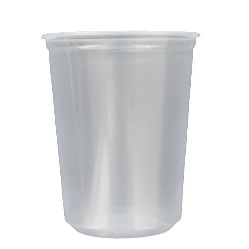 Fabri-Kal Pro-Kal Deli Container, PK32T-C, Clear Round PP, 32 oz. | 500 ...