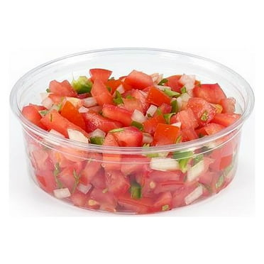 Inline Plastics TS12 CPC 12 oz Safe T Fresh Tear Strip Container, Case ...