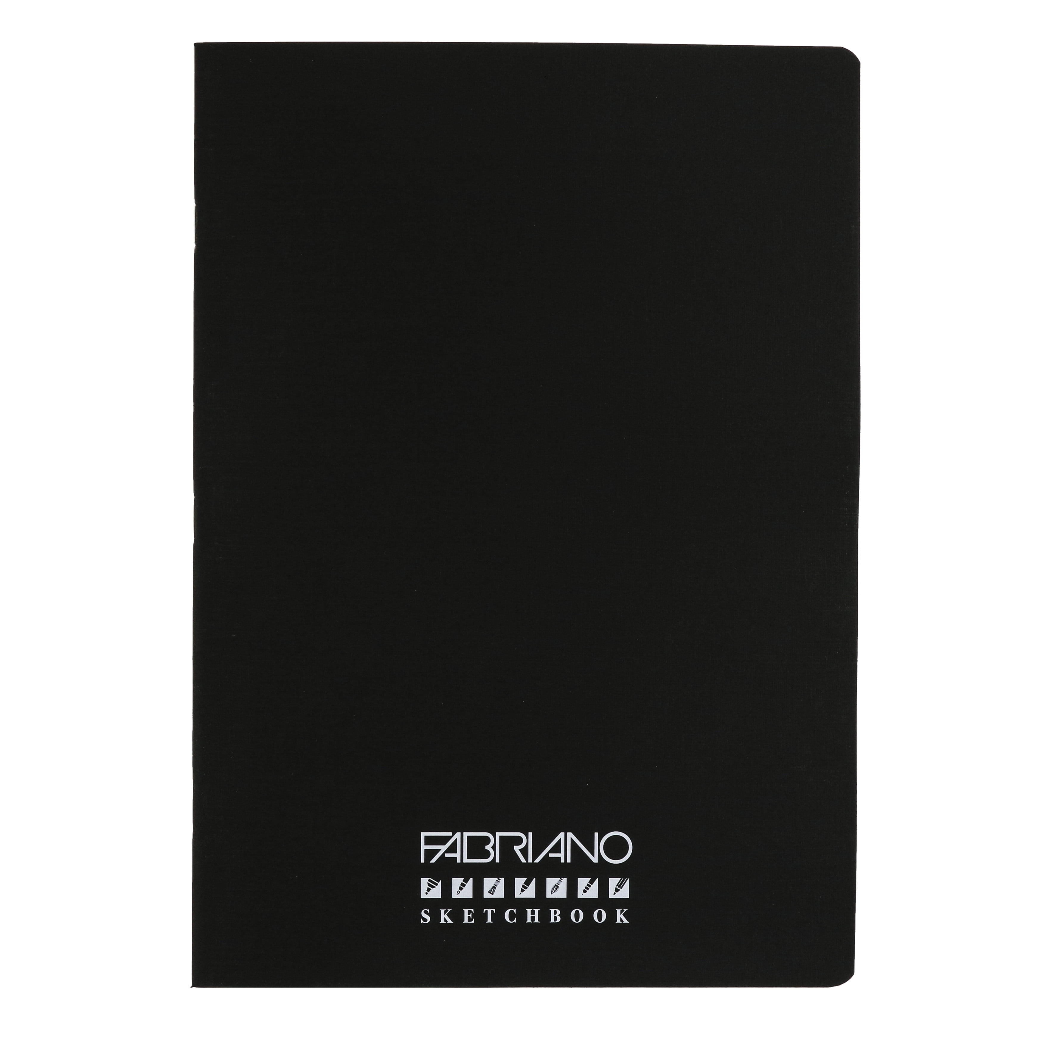 Fabriano Accademia Staple Bound Sketch Book, 120 gsm, 24 Pages, 8" x 11 ...
