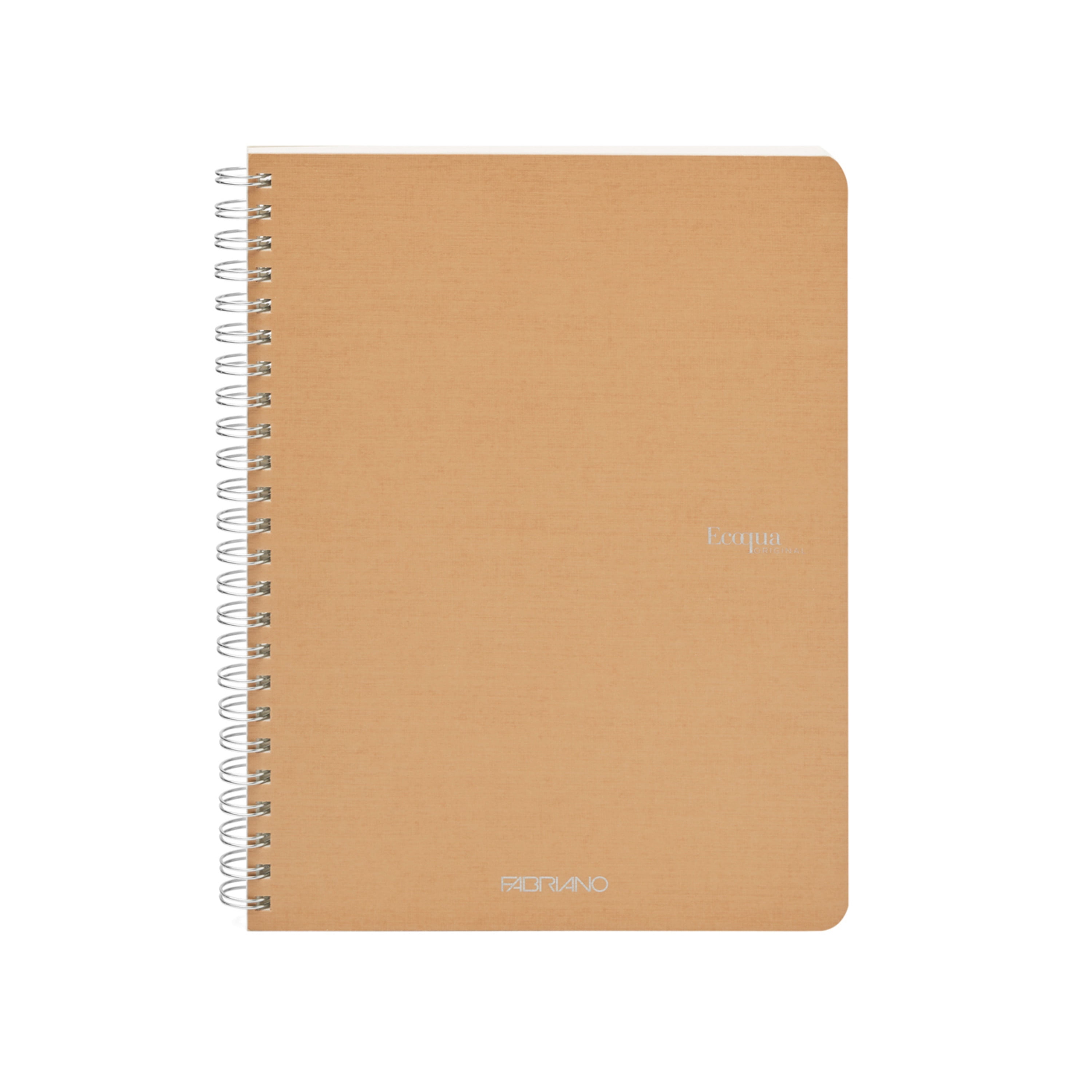 Fabriano Ecoqua Original Spiral-Bound Notebook, 5.8" x 8.3", A5, Blank ...