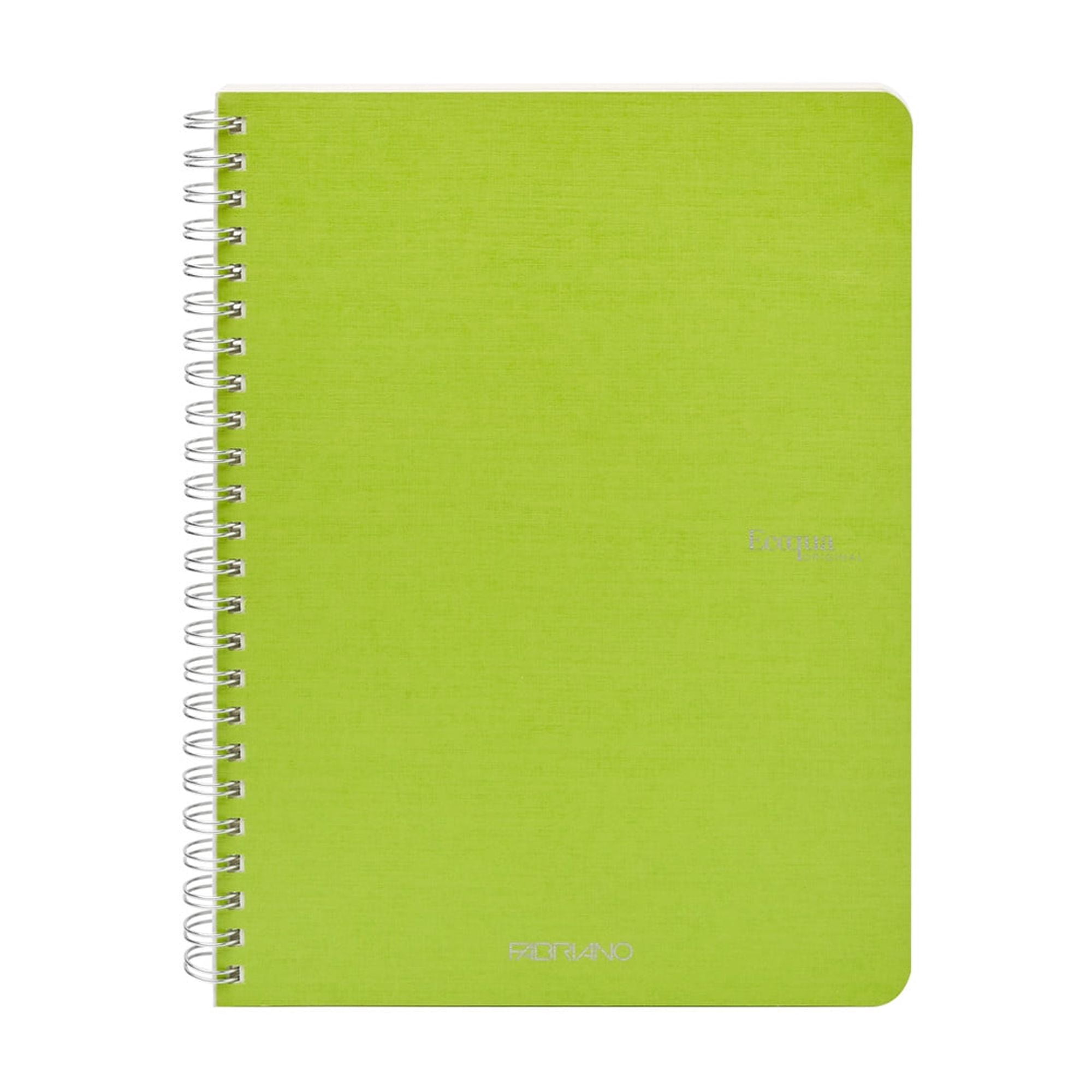 Fabriano Ecoqua Original Spiral-Bound Notebook, 5.8" x 8.3", A5, Lined ...