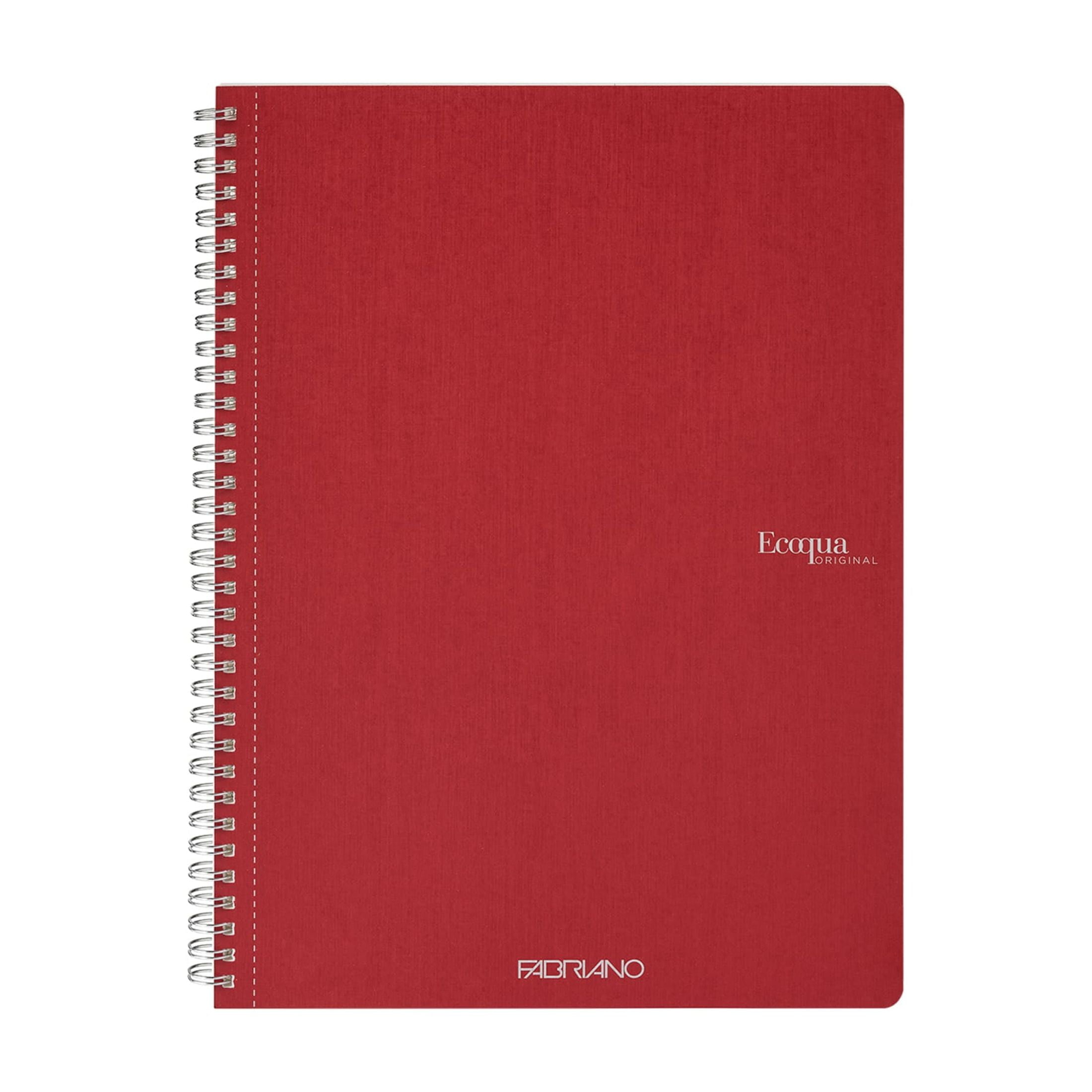 Fabriano Ecoqua Original Spiral-Bound Notebook, 8.3 in x 11.7 in, A4 ...